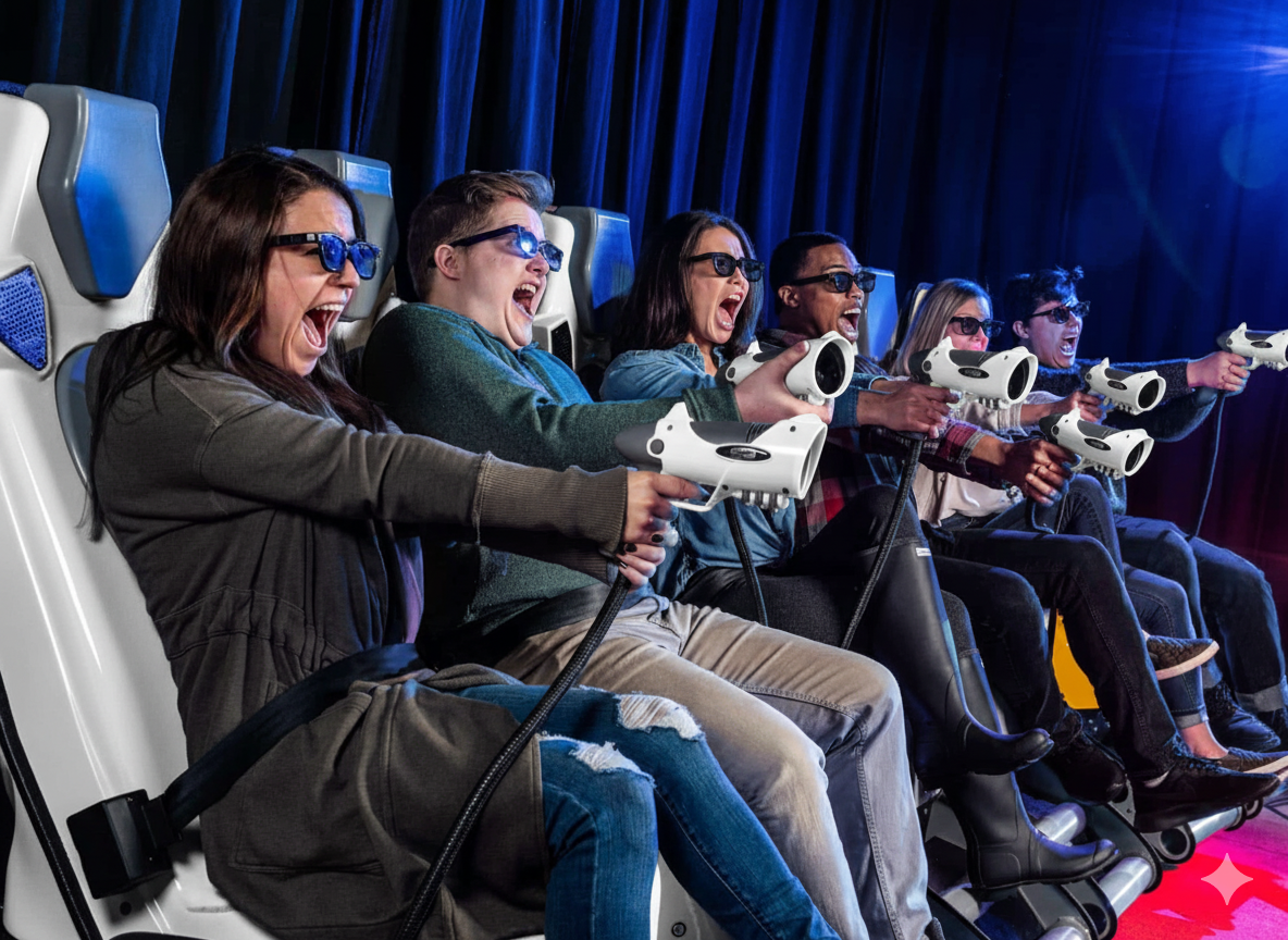 Dark Ride - AdventHealth Sports Park at Bluhawk